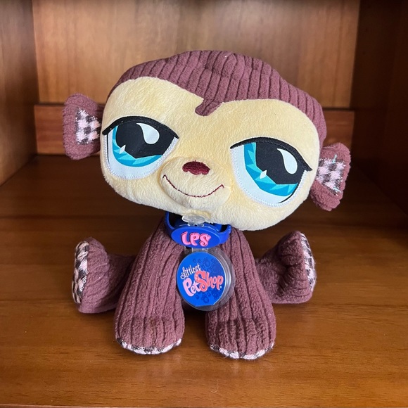 Littlest Pet Shop | Toys | Littlest Pet Shop Monkey Vip Plush Toy ...